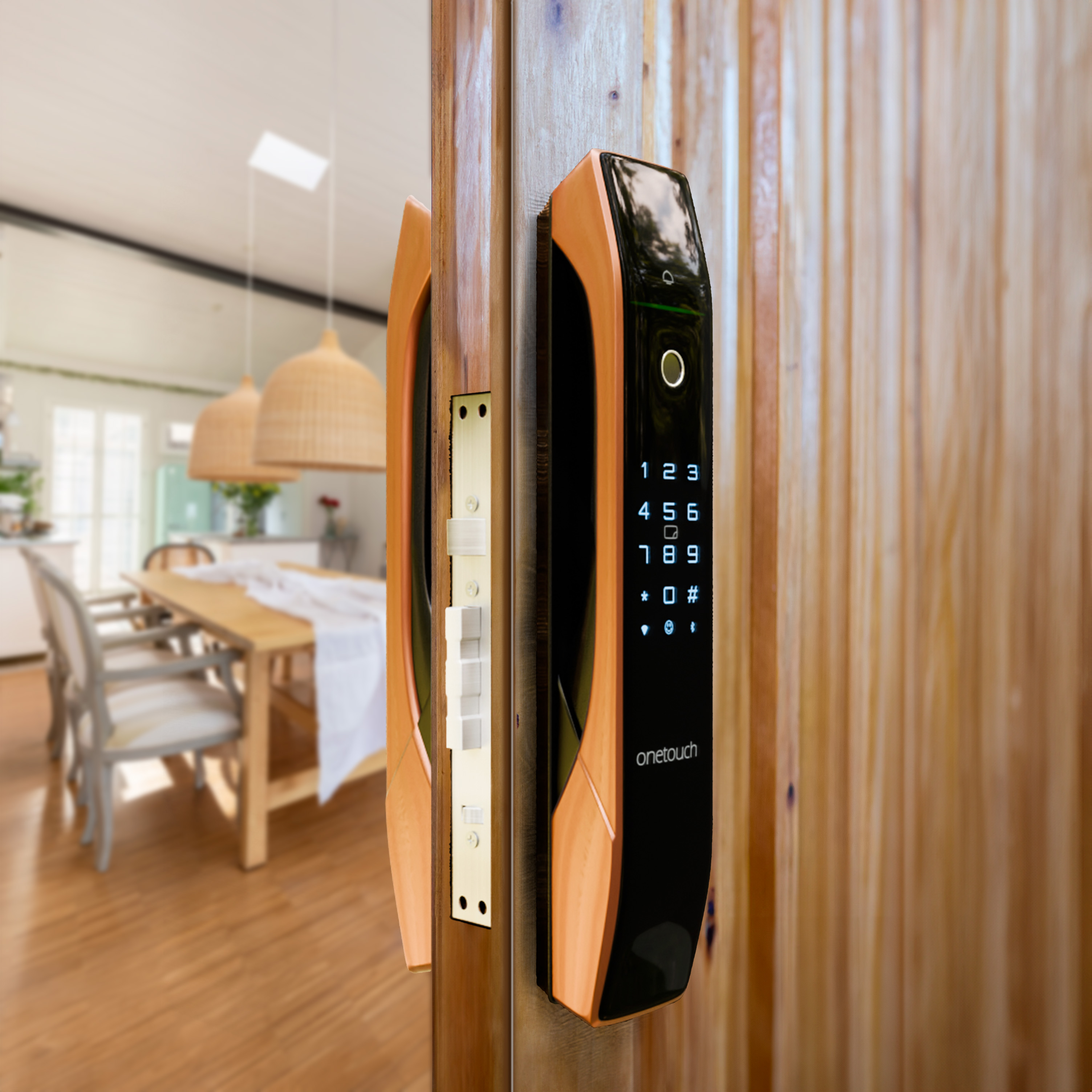 Why Your Smart Locks Need Electroplated Door Handle Finishes - Onetouch